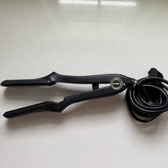 Hair | Croc Classic Silver Titanium Flat Iron 15 | Poshmark